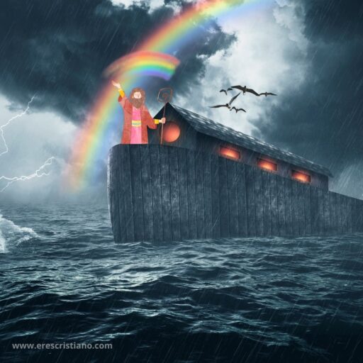 Noé y el Gran Diluvio - Historias para niños con Dibujos ️